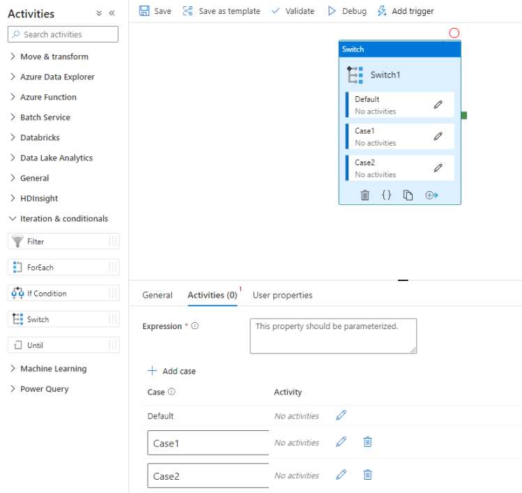 Azure Data Factory: Switch Activity – Azure Data Engineering
